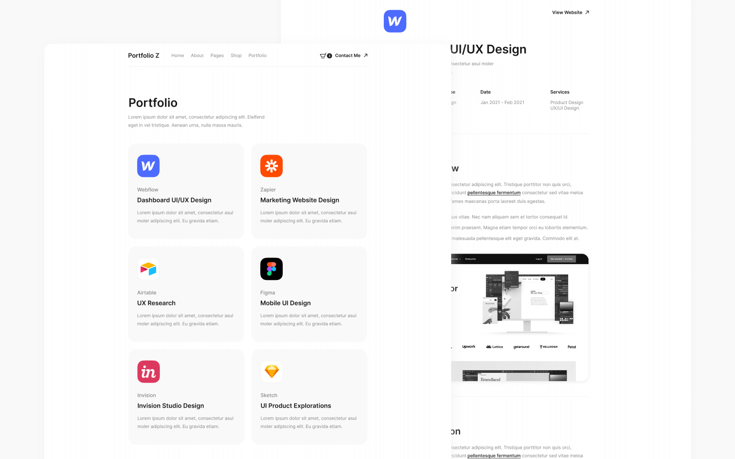 Minimalfolio X - Portfolio HTML5 Responsive Website Template